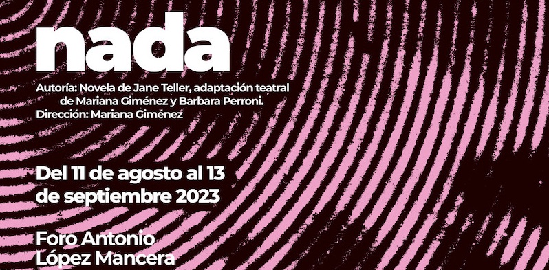 Nada - Adaptación de la novela de Jane Teller | INBA - Instituto ...