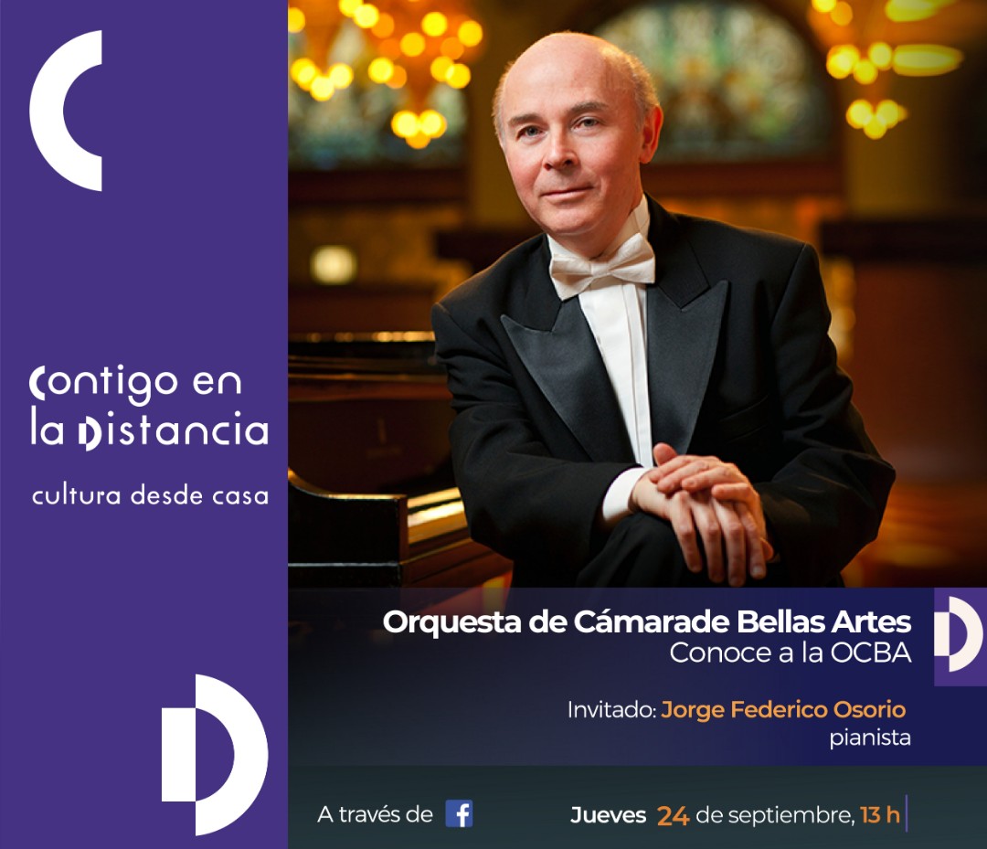 Jorge Federico Osorio compartirá su trayectoria como pianista en Conoce ...