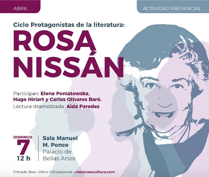 Rosa Nissán recibirá reconocimiento como Protagonista de la Literatura ...